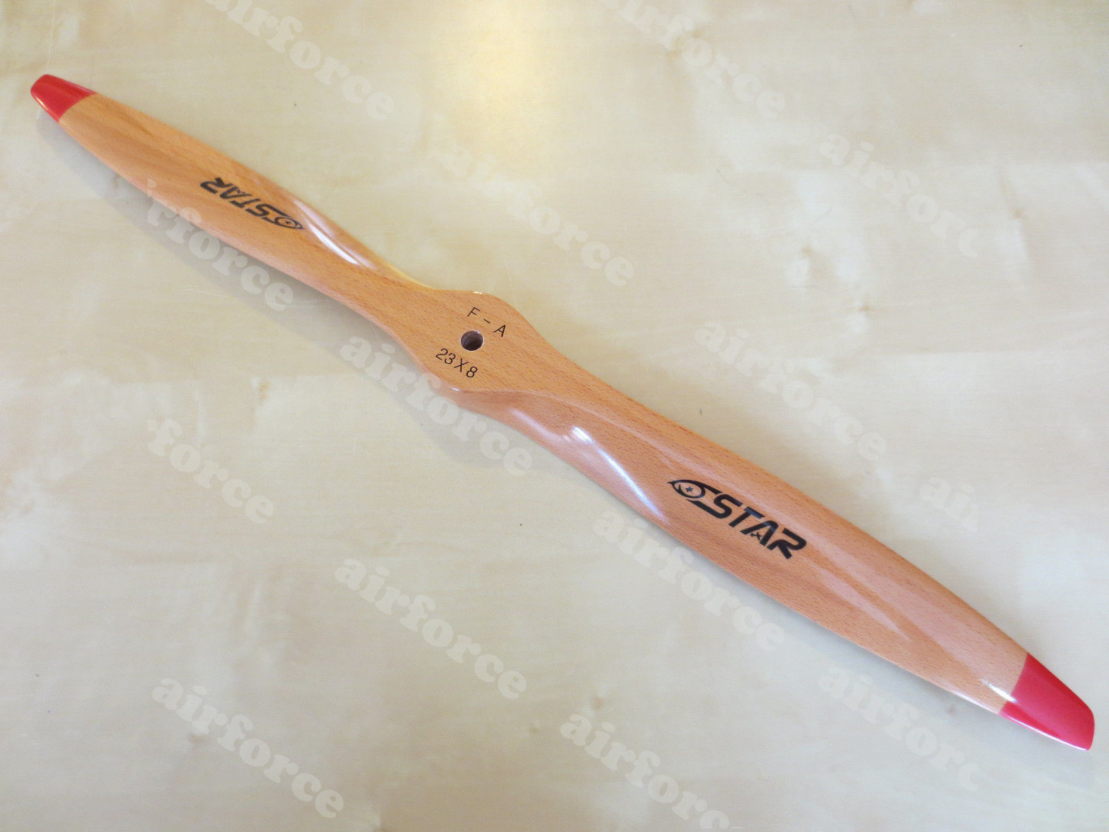 1pc CW 18x6 Beech Wooden Propeller 6 Star 2-Blade Prop For Gas Airplane ...