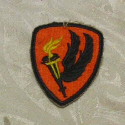 VINTAGE ARMY AVIATION FLIGHT TORCH AND WINGS PATCH | eBay