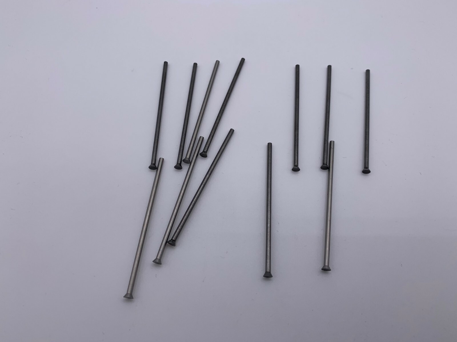 Royal .069" X 2" Long Bevel Headed Punches, Tool Steel, Lot Of 12 ...