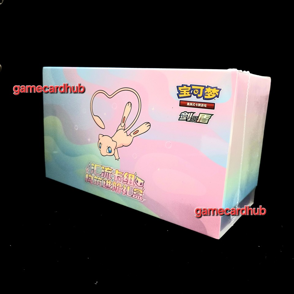 Pokemon TCG S-Chinese Mew Gift Box "Construction of Advanced" Fusion ...