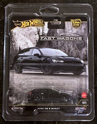 Hot Wheels Premium Car Culture 2025 Fast Wagons Audi RS 6 Avant 0/5 ...