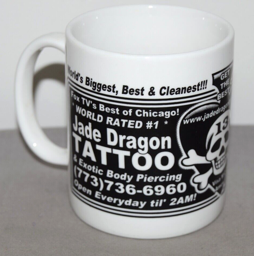 Jade Dragon Tattoo & Body Piercing Mug Belmont Chicago-Fat Joe’s World ...