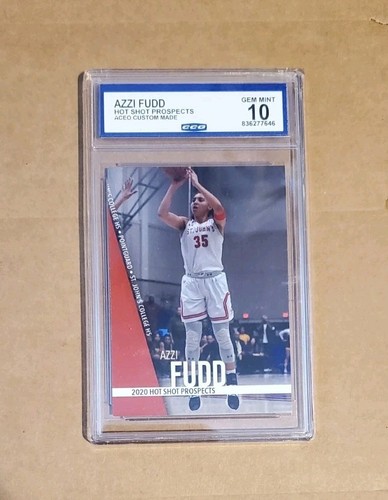 Graded Gem 💎 Mint 10 2020 Freshman Futures Rookie AZZI FUDD | eBay