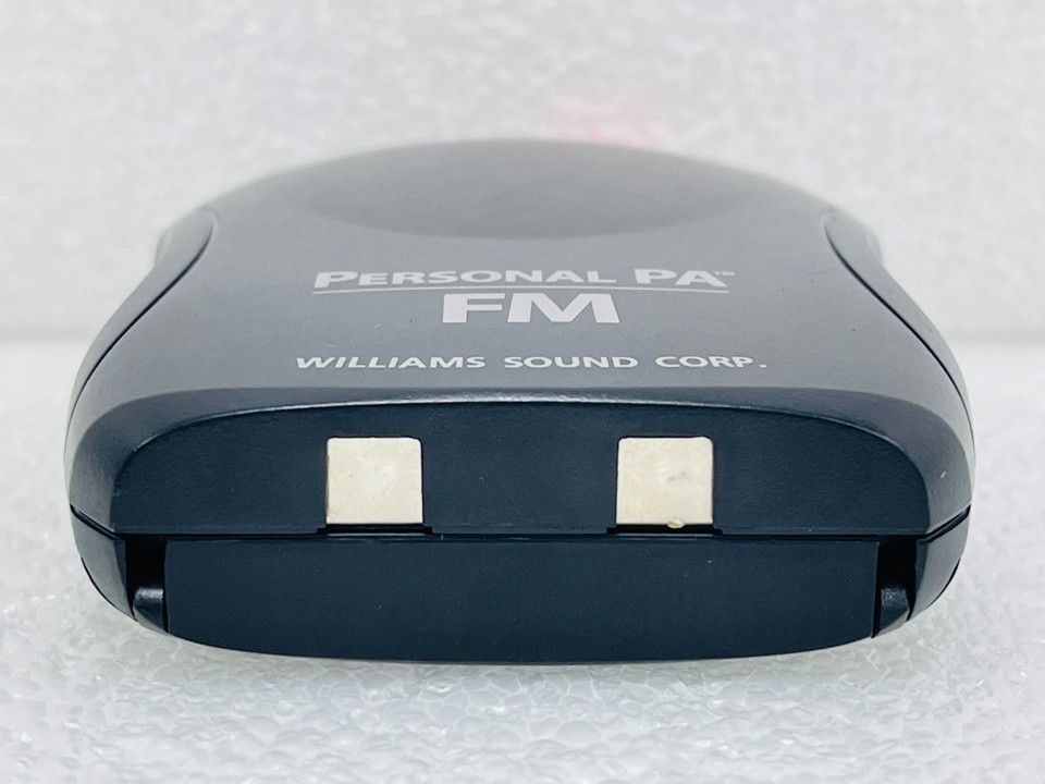 USED - Williams Sound Personal PA FM (Receiver Model R35-8) W/ 30-Days ...