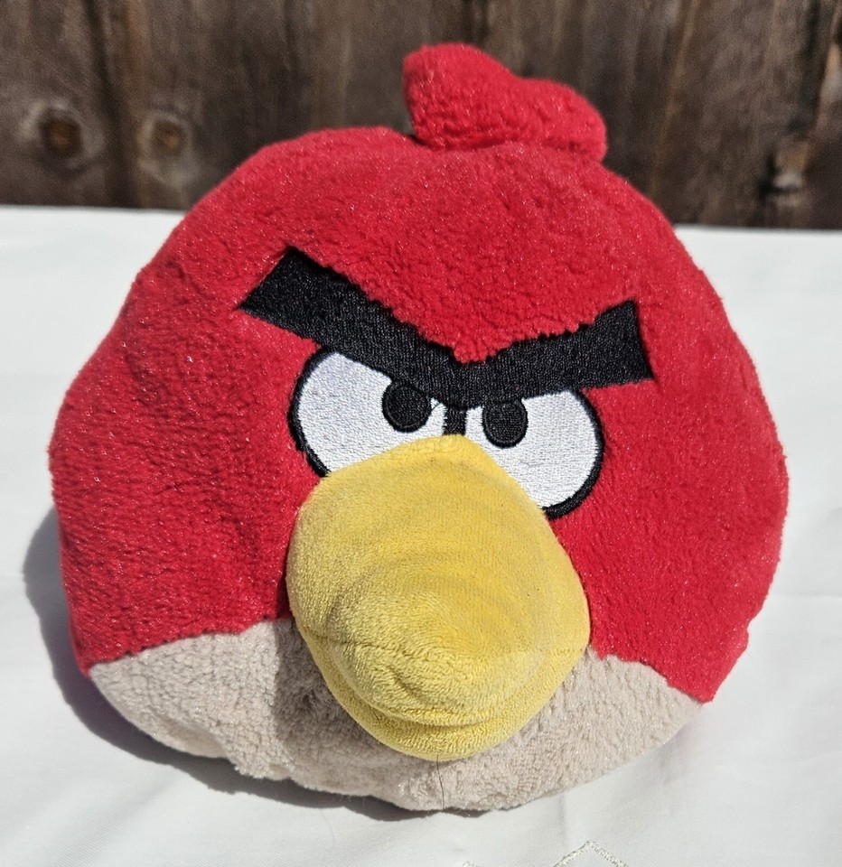Angry Birds Plush Terence approx 9" tall,2010 Commonwealth/Whitehouse ...