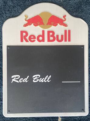 Game room RED BULL METAL SIGN, ERASABLE MESSAGE BOARD, 24" x 18" | eBay