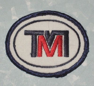 TM Patch - vintage - 2 5/8" x 2" | eBay