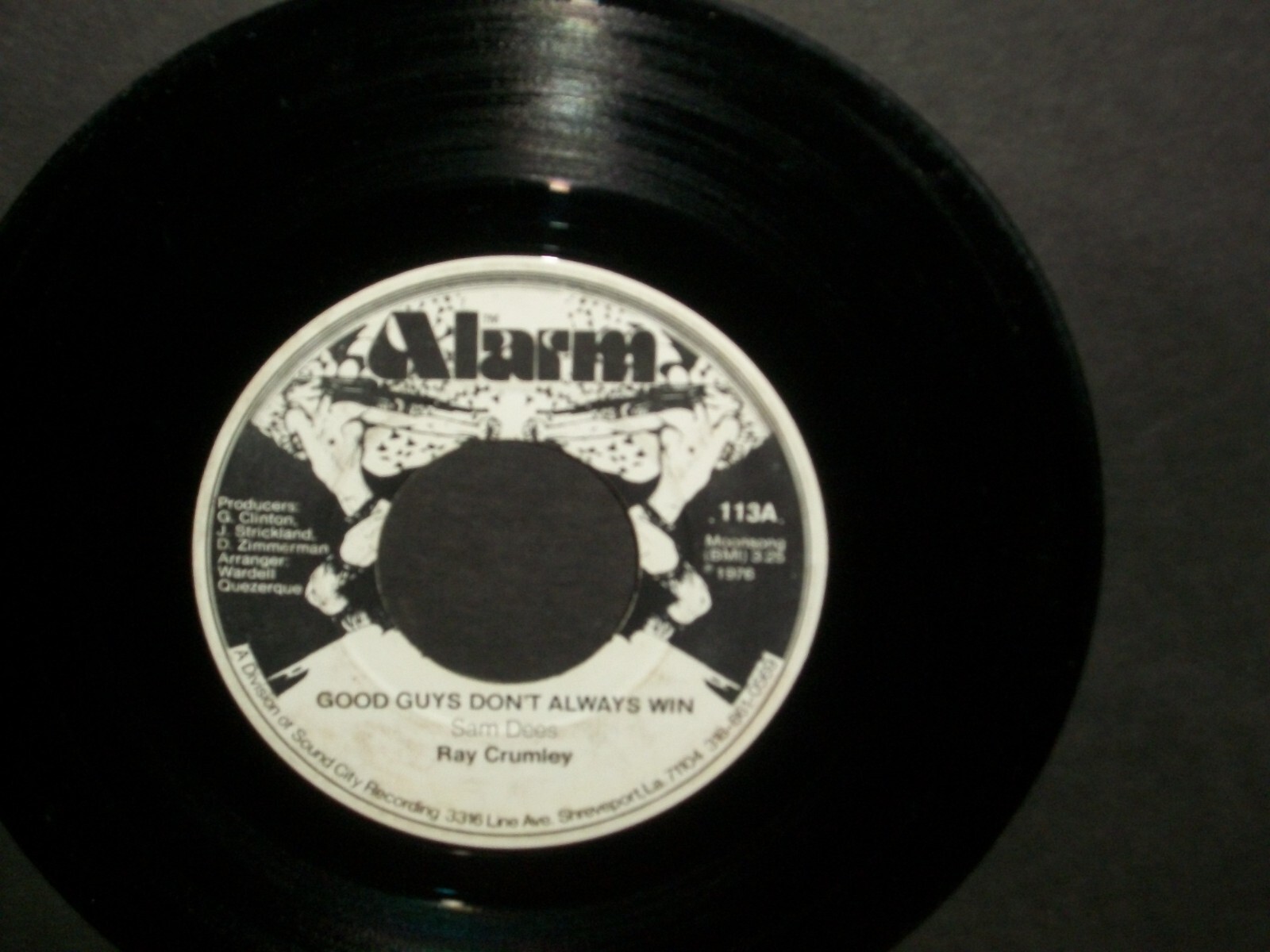 RAY CRUMLEY - Good Guys Don't Always Win 45 Alarm 7" 70s r&b soul | eBay