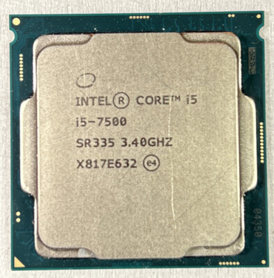 Intel Core i5-7500 Quad Core 3.4GHz 6MB SR335 LGA1151 Desktop CPU ...