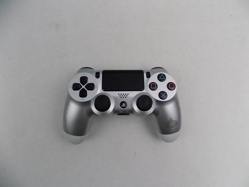 Genuine Playstation 4 Ps4 Controller - Silver Dragon Quest Slime - Sony ...