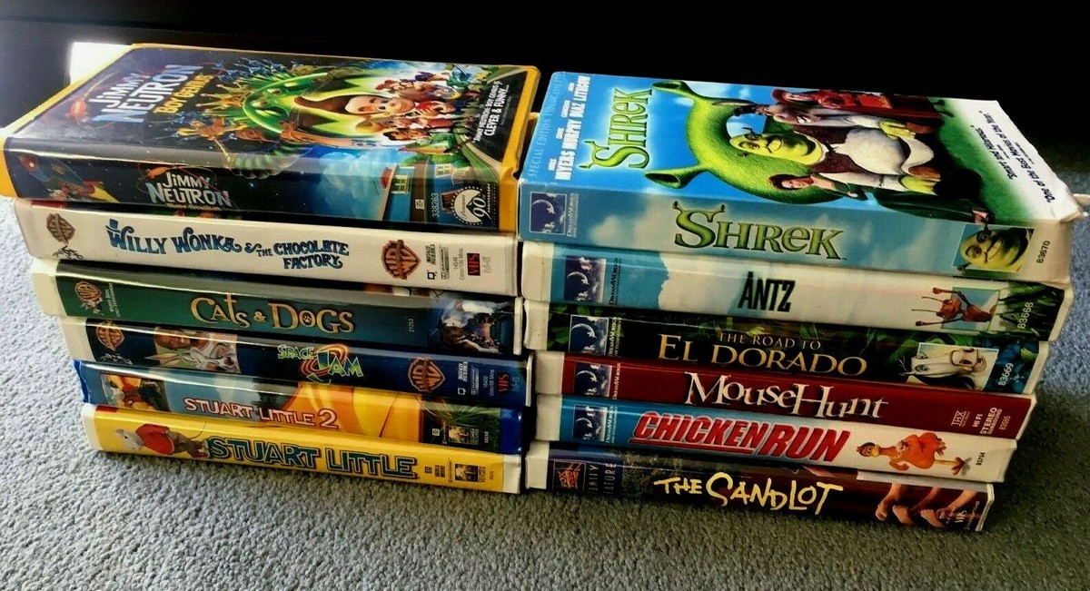 My Dreamworks Vhs Collection