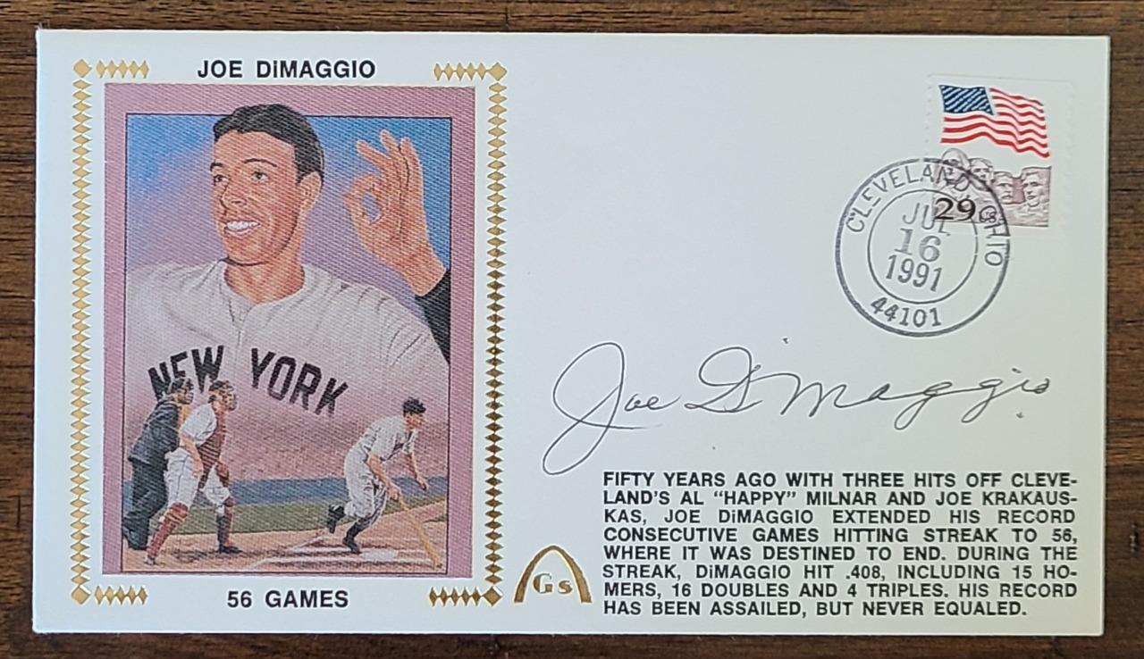 Joe Dimaggio | Autographed Baseball Memorabilia & MLB Merchandise
