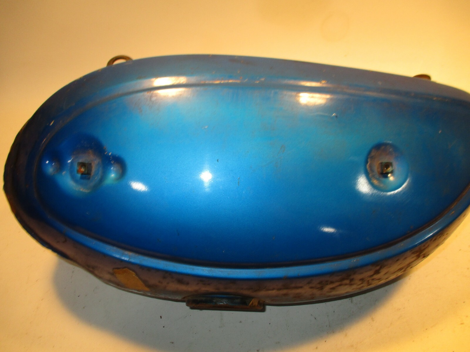 Gas Tank Kawasaki A1 A1SS A7 A7SS 1966-1977 Blue OEM Samurai Avenger ...
