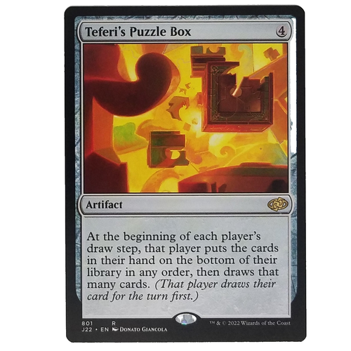 Teferi's Puzzle Box J22 MTG M/NM Rare Colorless Artifact | eBay