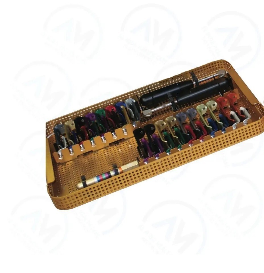 Orthopedic TrimLine Cervical Retractor set Spine System Titanium Blades ...