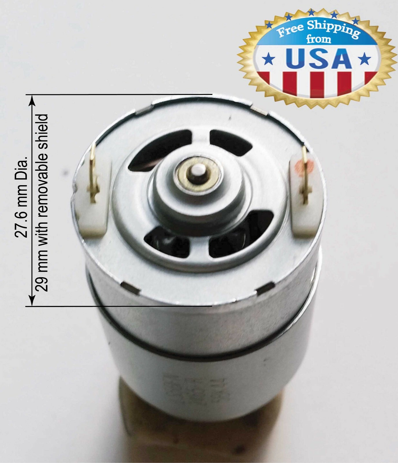 2 X RS-385PH DC Motor- (12 - 24)V DC, 13,500 RPM High Torque , New | eBay