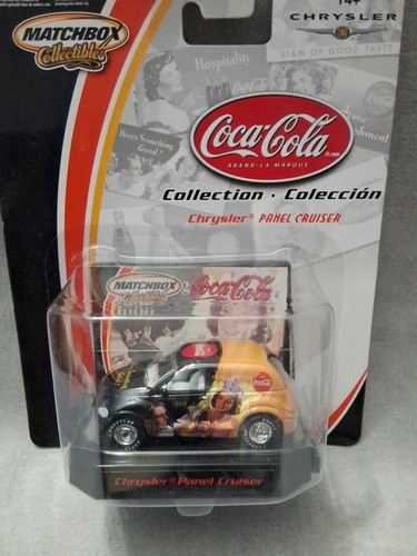 2002 Matchbox Collectibles Coca-Cola Chrysler Panel PT Cruiser w/Promo ...