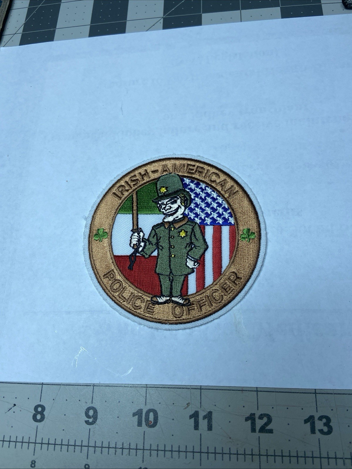 Irish American Police Patch | eBay