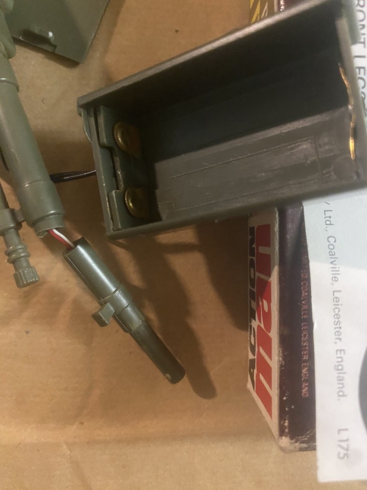 Vintage Action Man Belt Feed Machine Gun . Boxed | eBay UK