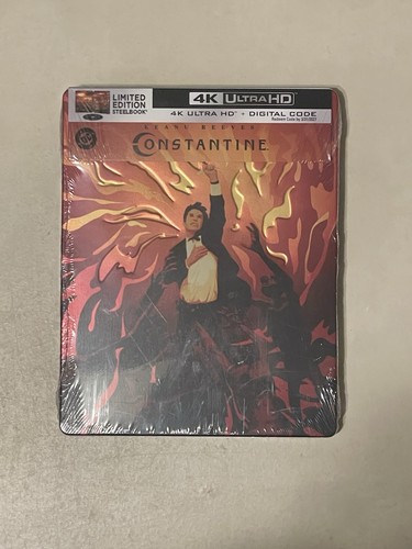 Constantine 4KUHD/Blu-Ray DIGITAL CODE SteelBook (2005) No Dents - Ship Next Day | eBay