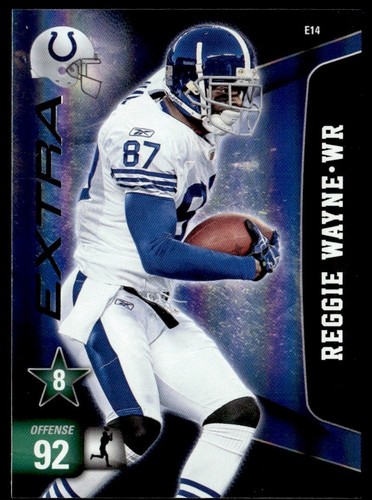 2011 Panini Adrenalyn XL Extra Reggie Wayne Indianapolis Colts #E14 | eBay
