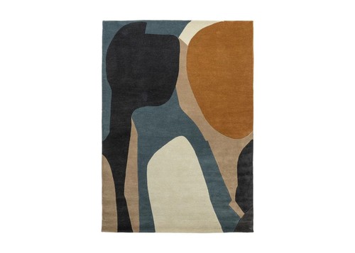 Hand-tufted wool modern design rug | eBay