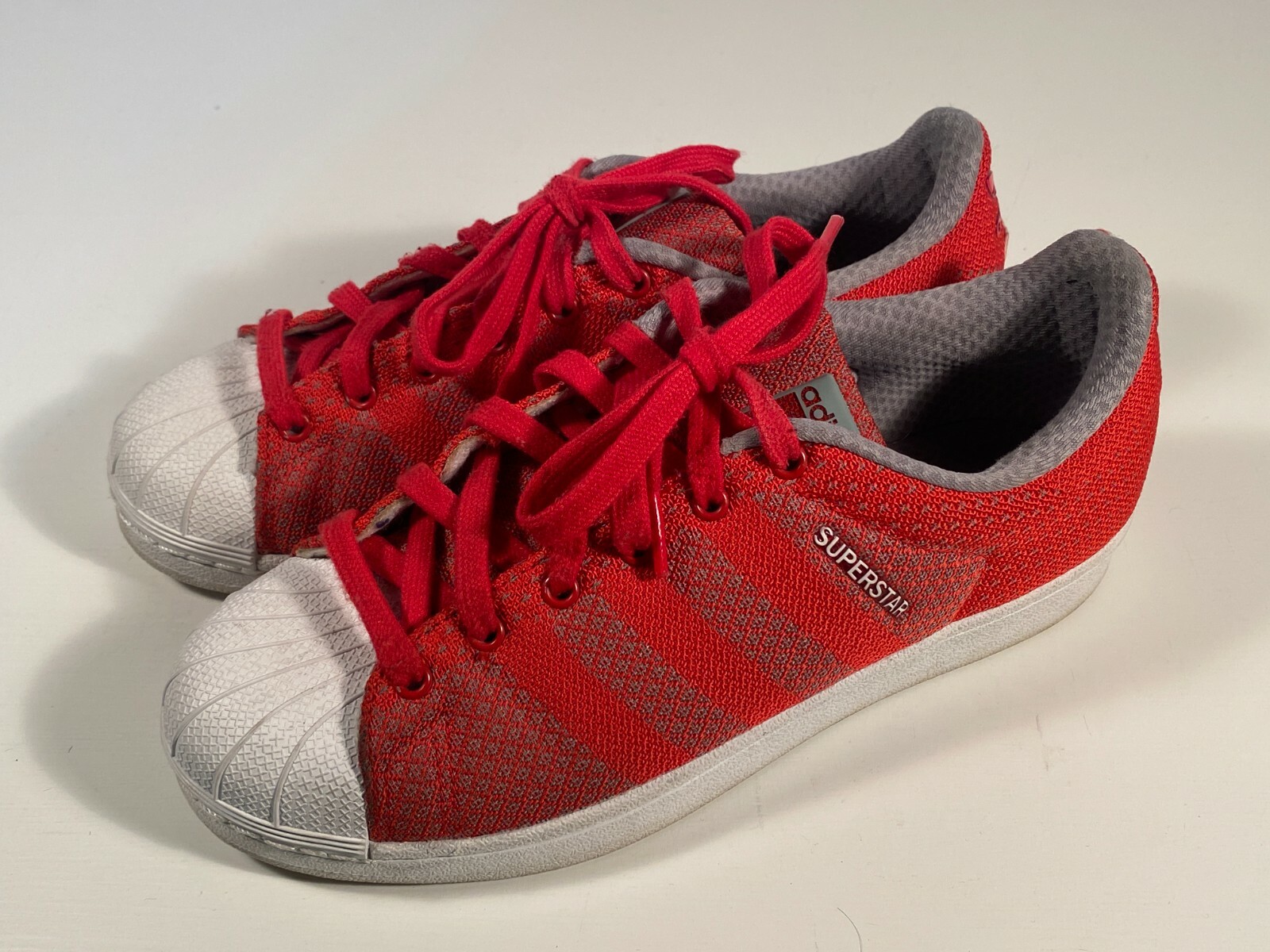 Adidas Superstar Weave Pack "Tomato" Shell Toe Sneake… - Gem