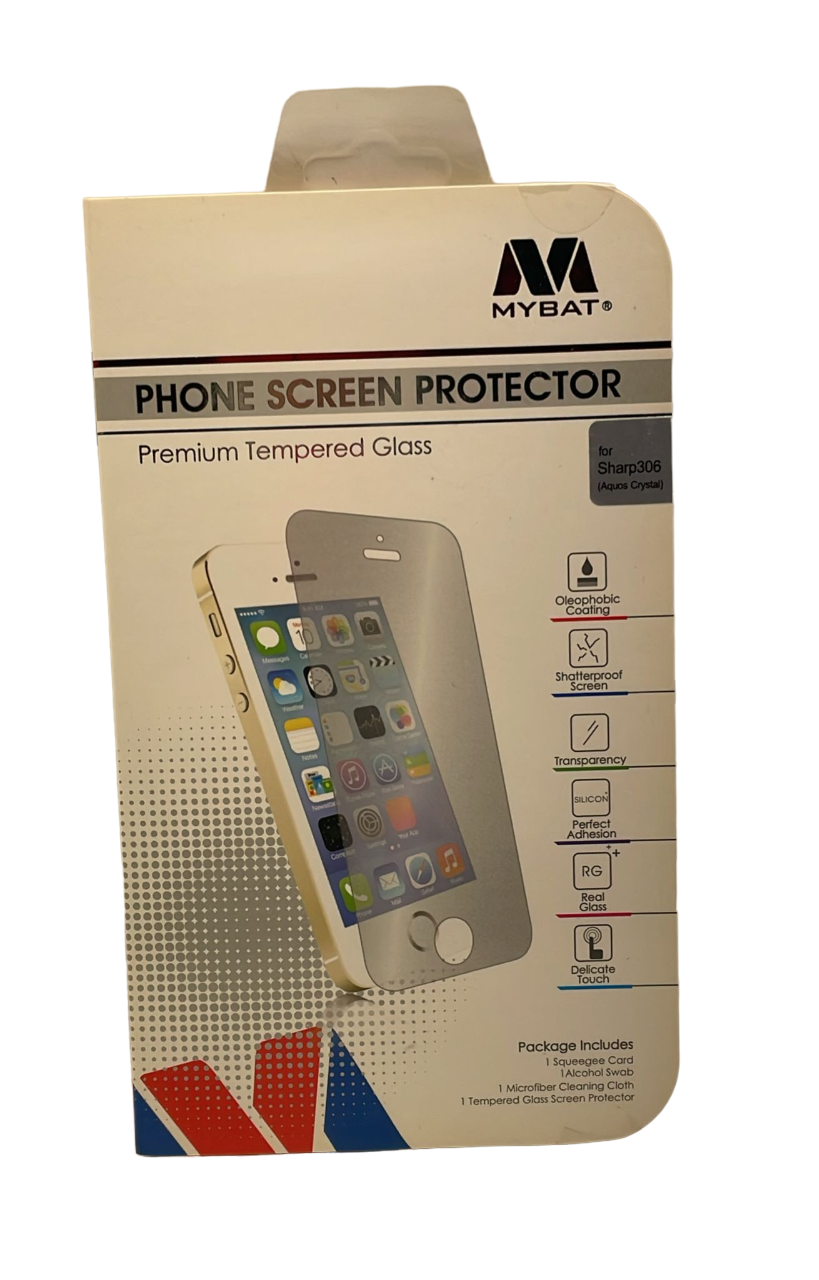 MyBat Premium Tempered Glasas Phone Screen Protector for SHARP Aquos ...