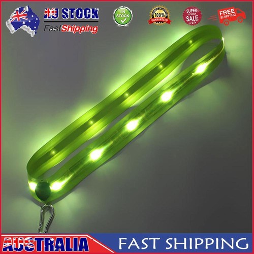 LED Running Belt Rechargeable Illuminated Shoulder Straps Outdoor ...