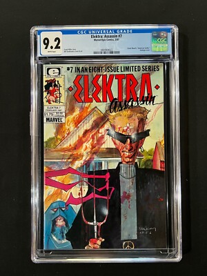 Elektra: Assassin #7 CGC 9.2 (1987) - Bill Sienkiewicz - American ...