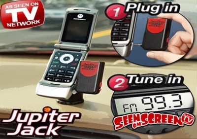 Jupiter Jack Universal Mobile Phone Hands Free Device Car Stereo ...