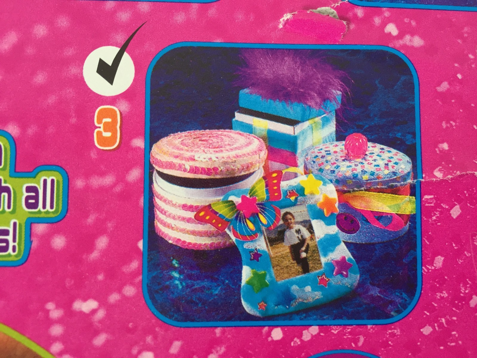 Lisa Frank Craft Kit Vintage Forever Treasures Keepsake Frame Box Set ...