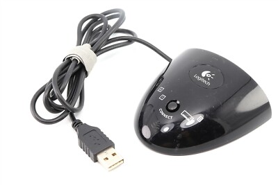 Logitech Cordless UltraX Media Desktop Wireless Keyboard/Mouse USB ...