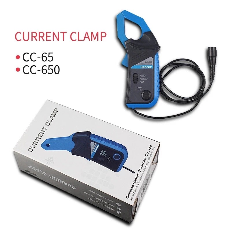 Hantek Oscilloscope CC65 CC650 AC/DC Current Clamp Probe 20KHz/400Hz ...