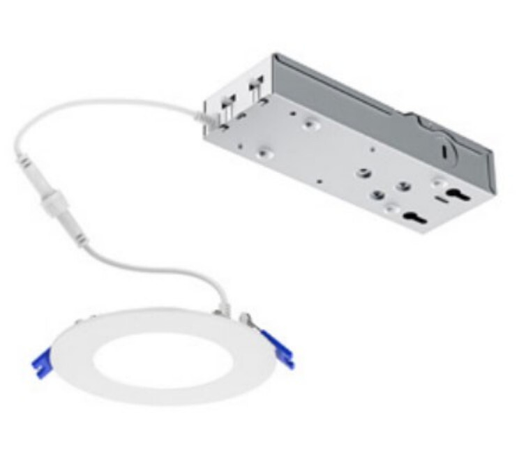 Philips Lightolier Flat LED Downlight Round 4 inch, Selectable Lumens ...