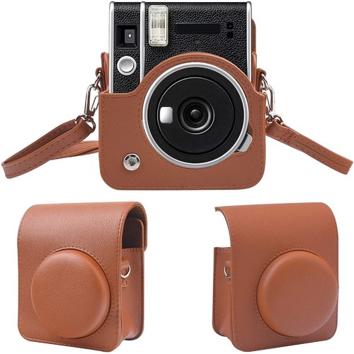 PU Leather Portable Camera Case Protective Pouch Bag for Fujifilm ...