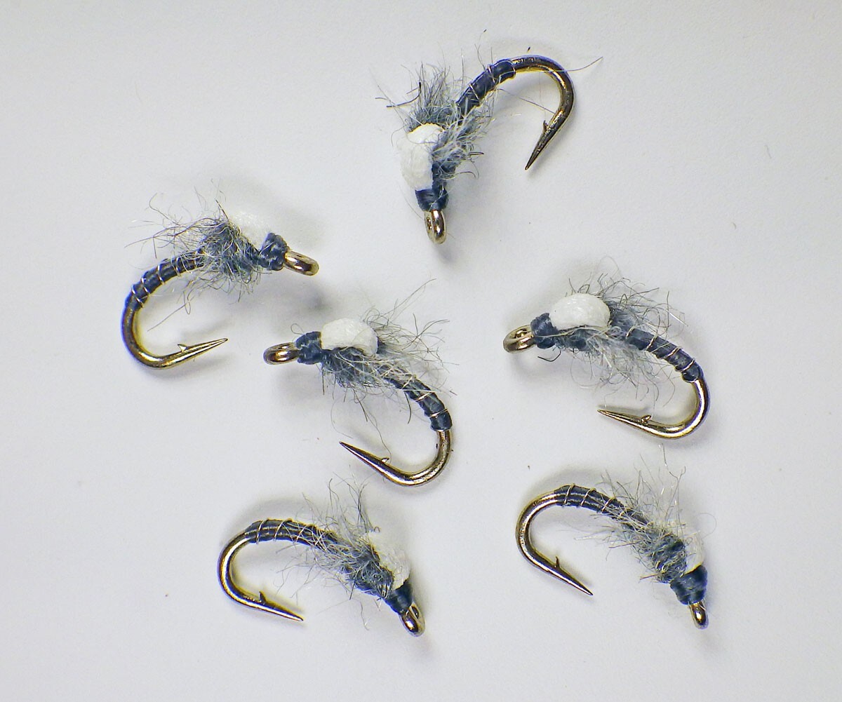 McGruber Massacre Nymph Emergers Gray - Premium Trout Fly Fishing Flies ...