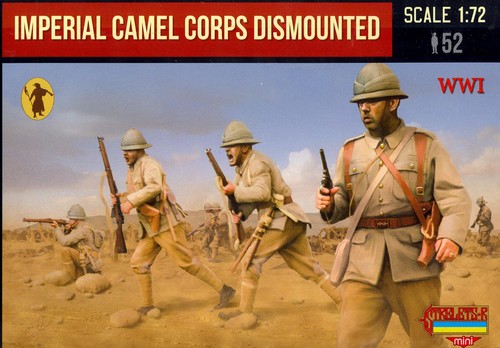 Strelets Models 1/72 IMPERIAL BRITISH DISMOUNTED CAMEL CORPS Figure Set ...