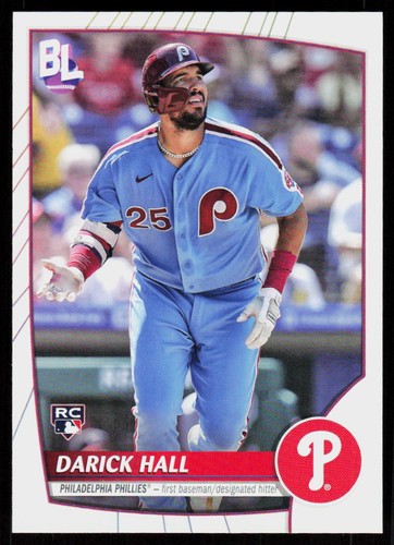2023 Topps Big League Darick Hall #11 BASEBALL CARD Philadelphia ...