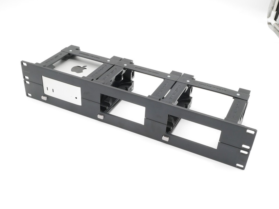 Rack mount for mac mini M4 for 19inch/10inch -toolessUI on/off button ...