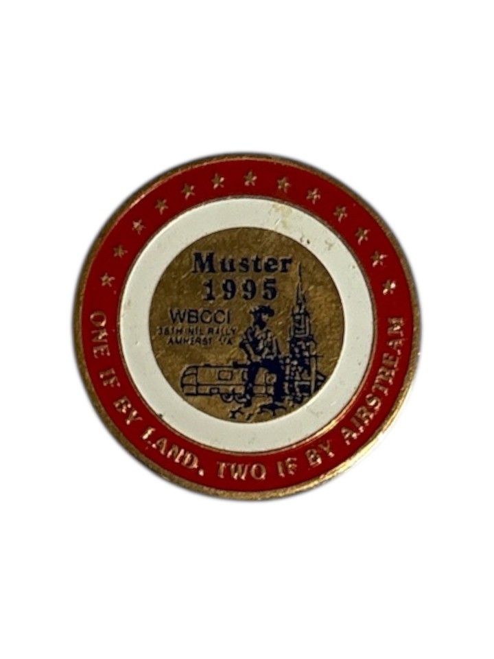 Vintage Lot (2) Airstream Muster Amherst MA 1995 WBCCI Rally RV Club ...