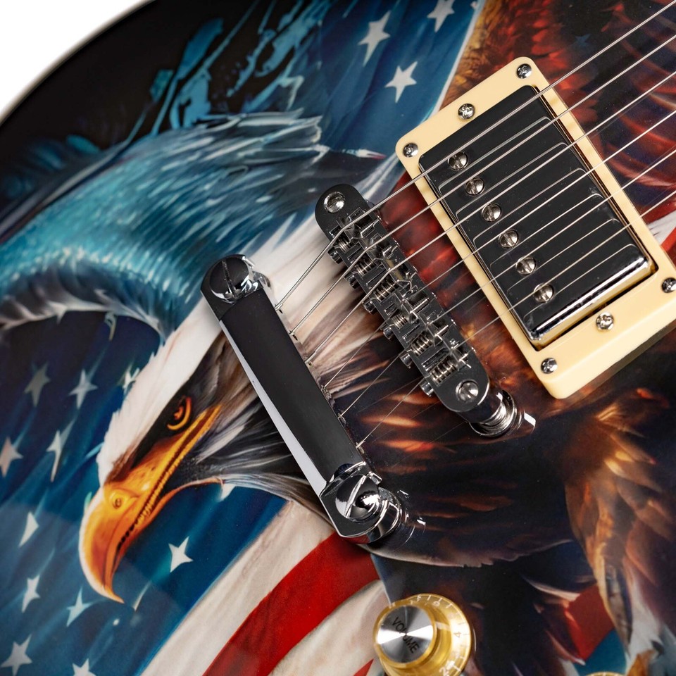 DONALD TRUMP AMERICAN EAGLE ELECTRIC GUITAR | eBay
