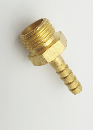 1/8" NPT Thread x 8mm Hose Tail End Connector Brass Fitting for Air ...