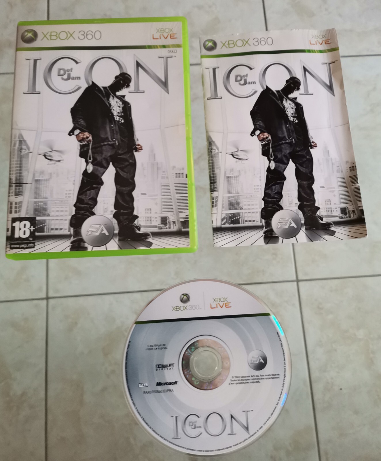 Microsoft Xbox 360 jeu DEF JAM ICON complet FR | eBay