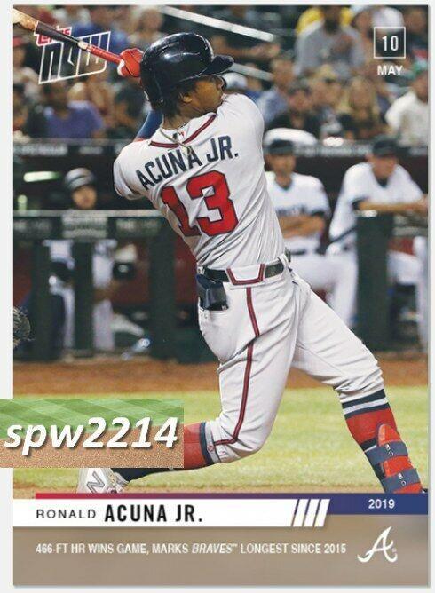2019 Topps Now - Ronald Acuña Jr. #211 /640 for sale online | eBay