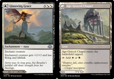 GLASSWING GRACE // AGE-GRACED CHAPEL x4 mtg NM-M Modern Horizons 3 Unc ...