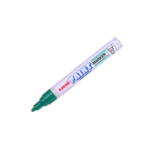 uni-ball Marqueur Pte conique moyenne PAINT Marker PX20 2,2-2,8mm Vert ...