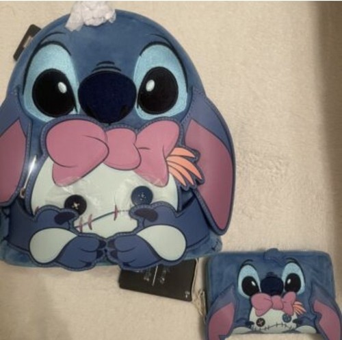 SDCC 2023 Loungefly Stitch and Scrump Mini Backpack & Wallet Set-NWT | eBay