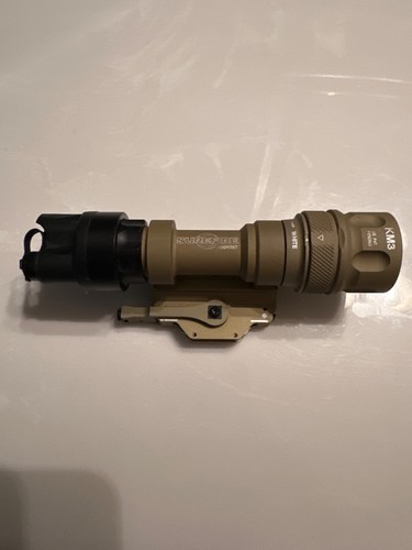 Surefire M952V tan vampire KM3 VIS/IR with M93 mount. | eBay