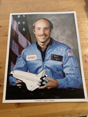 astronaut james p bagian photo nasa signed portrait | eBay
